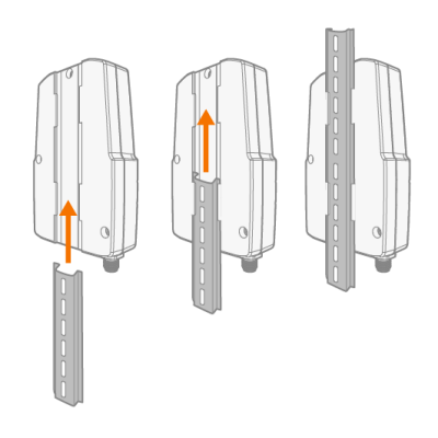 Mounting on equipment