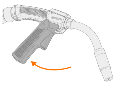 Installing and removing grip handle (optional)