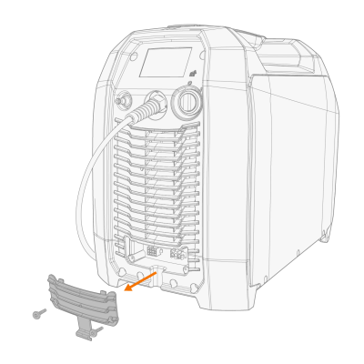Installazione dell’unità di raffreddamento (opzionale)
