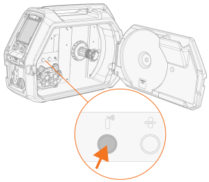 Installing gas bottle and testing gas flow